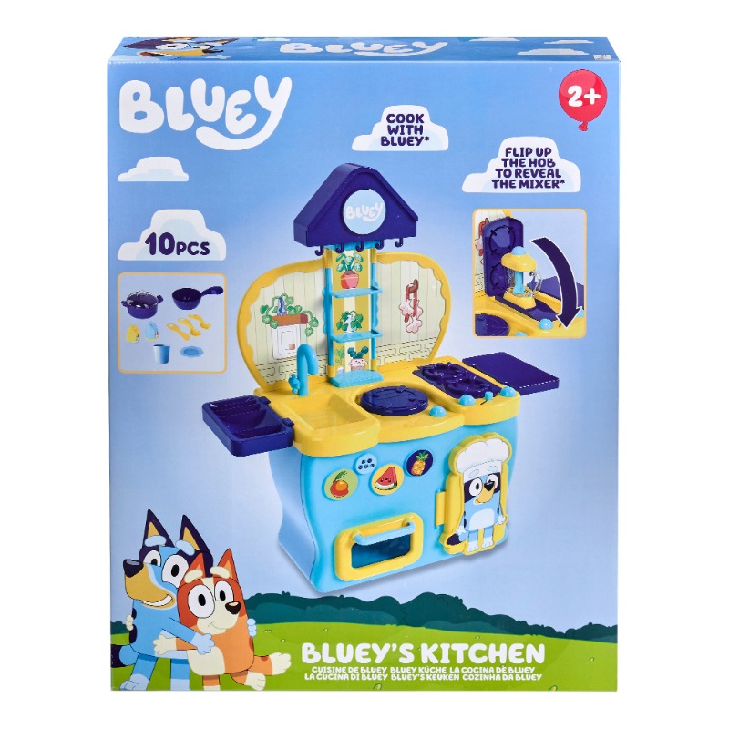 Dabdoob | Bluey Kitchen Playset Bluey Figure