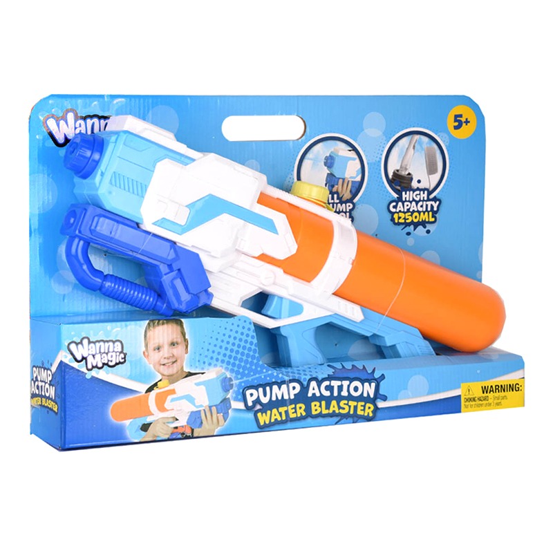 Pump action water gun store
