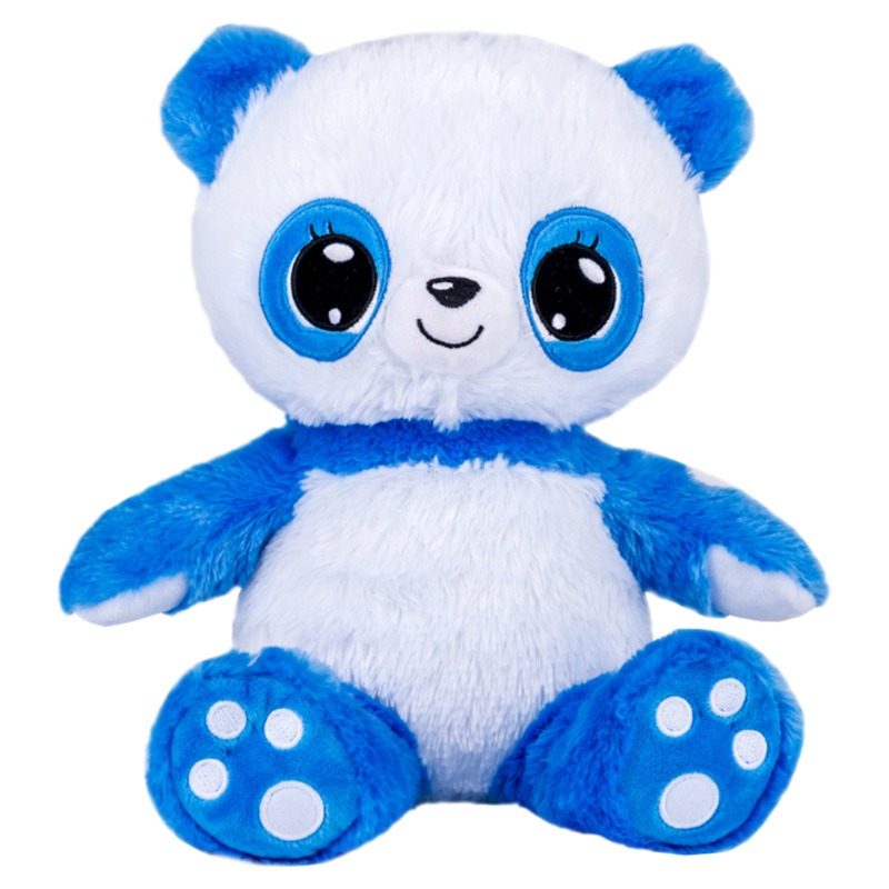 Blue panda plush store