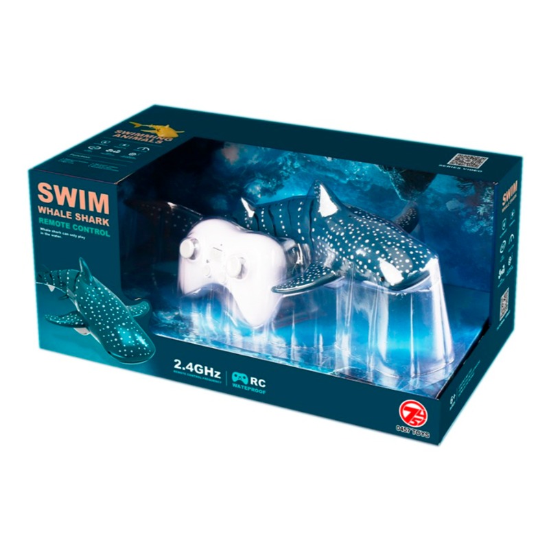 Dabdoob | Swim Whale Shark Remote Control - Gray