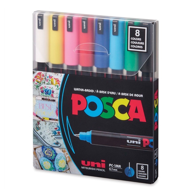 Dabdoob | Uni Posca Paint Markers Basic Colors