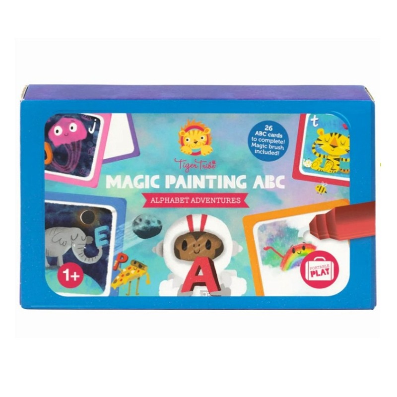Dabdoob | Tiger Tribe - Magic Painting ABC - Alphabet Adventures