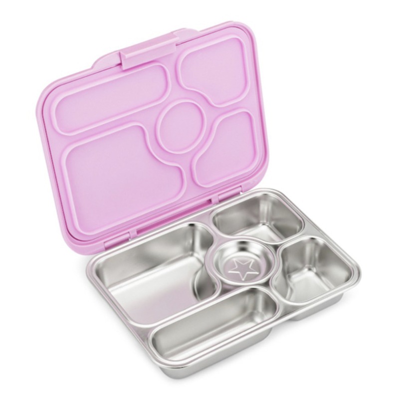 Dabdoob | Yumbox Presto Stainless Steel Leakproof Bento Box Pink