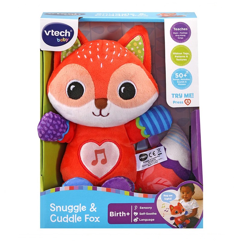Dabdoob | Vtech Baby Snuggle And Cuddle Fox