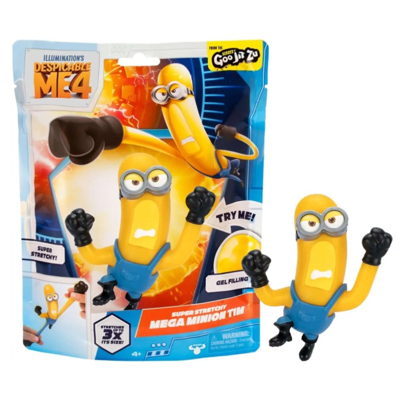 Dabdoob | Despicable Me 4 Heroes Goo Jit Zu Mega Minion Tim Figure