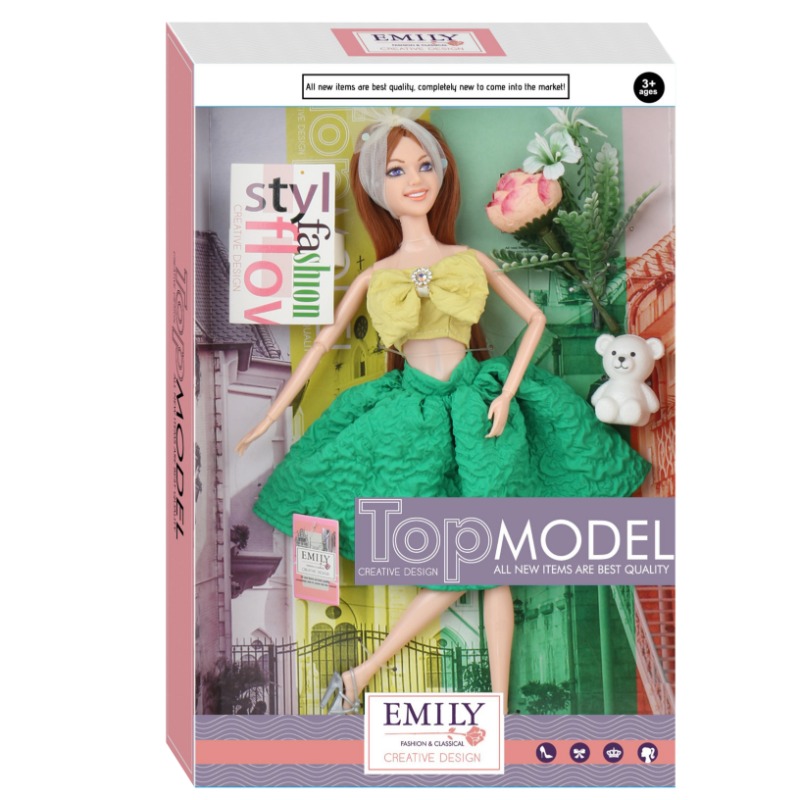 Dabdoob | Emily Top Model Doll 12 Inch